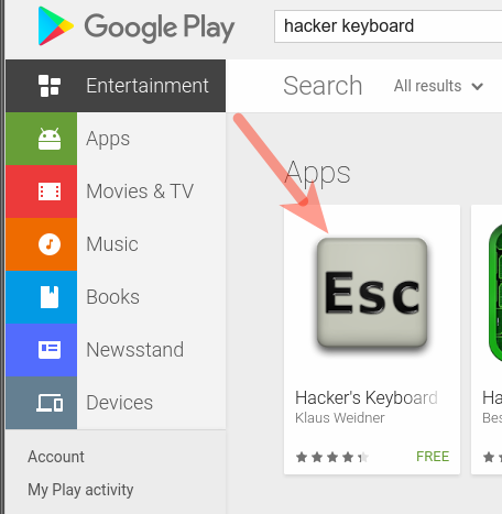Installing Hacker’s Keyboard on Android terminal – PushCoin Wiki