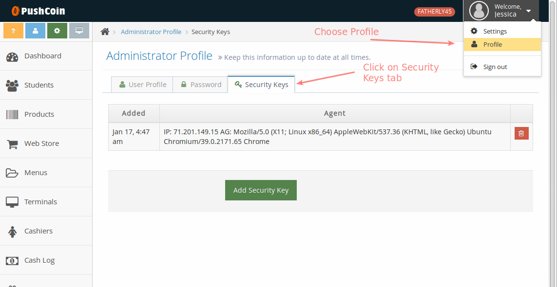 Using Security Key for 2-Step Verification – PushCoin Wiki